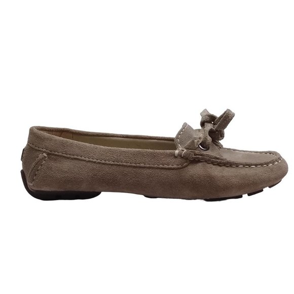 Clarks | Shoes | Clarks Womens Suede Driver Moc Tie Loafers Flat Shoes ...